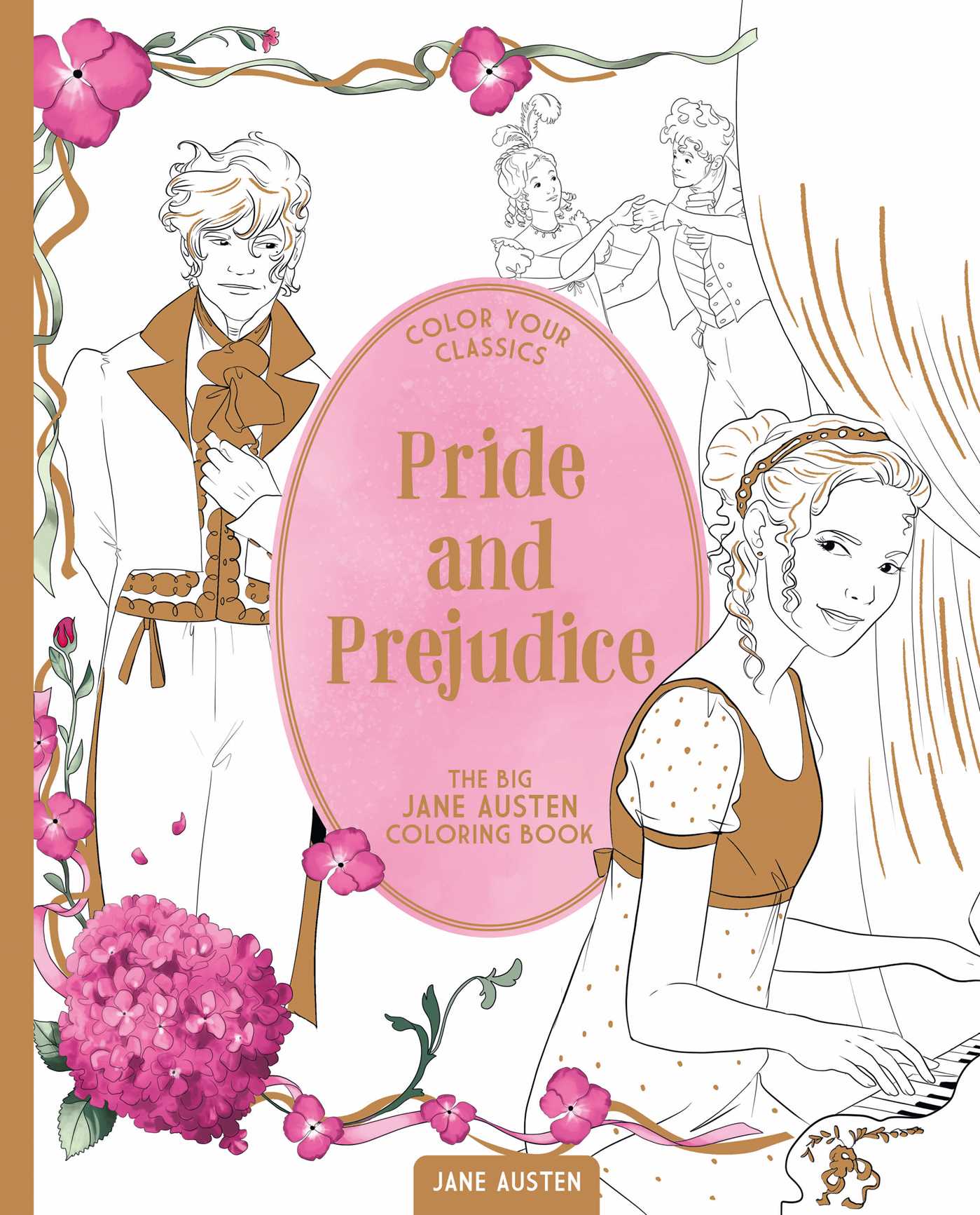 Color Your Classics Pride and Prejudice: The Big Jane Austen Coloring ...