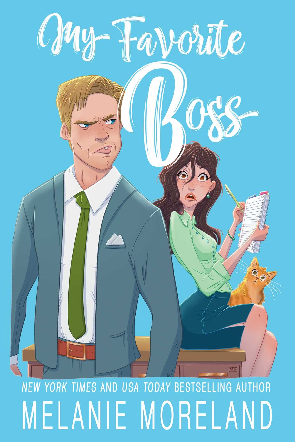 My Favourite Boss by Melanie Moreland - Enamoured Books